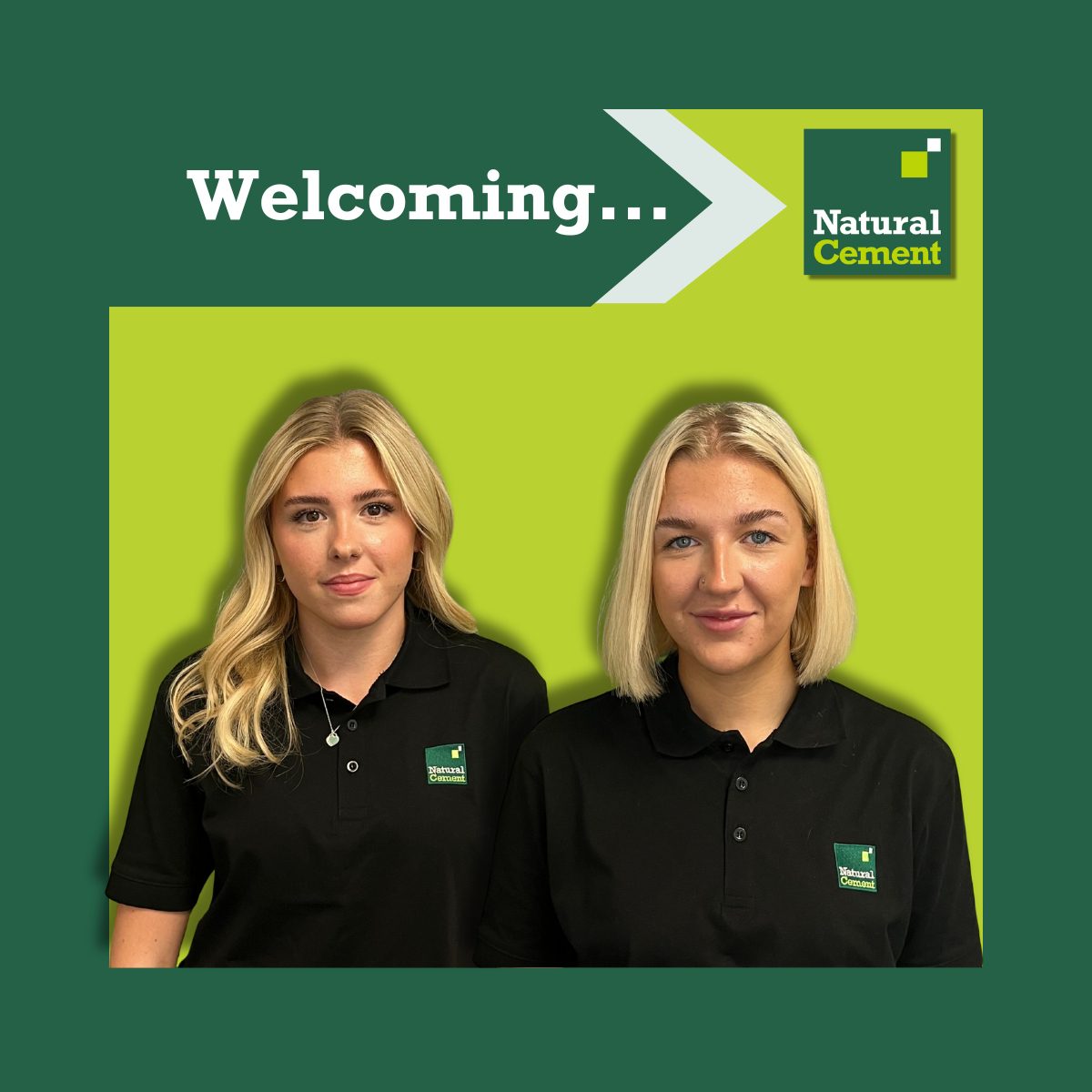 Natural Cement's New Staff: Welcoming Leah & Millie!